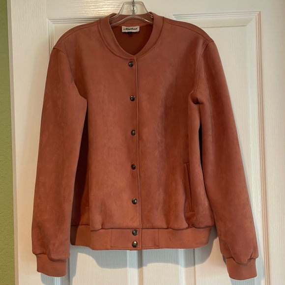 Alythea | Jackets & Coats | Super Cute Alythea Bomber Jacket L | Poshmark